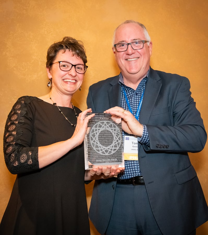 DWU's Dr. Amy Novak Wins the 2019 Courageous Leadership Award